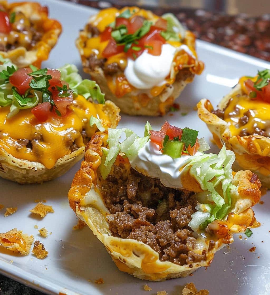 Mini Taco Cups: 5 Irresistible Bites for Taco Lovers
