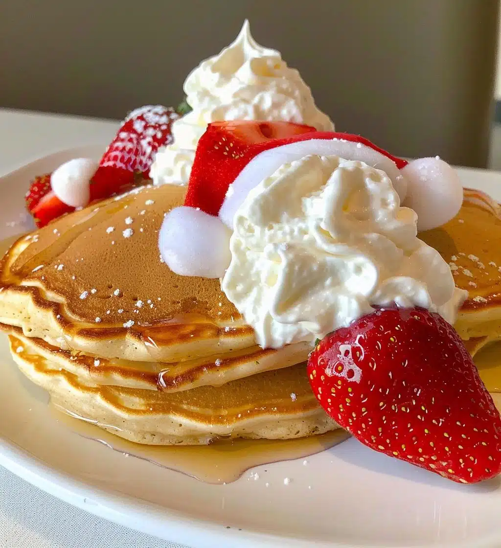 Santa Hat Strawberry Pancakes: 5 Magical Holiday Delights