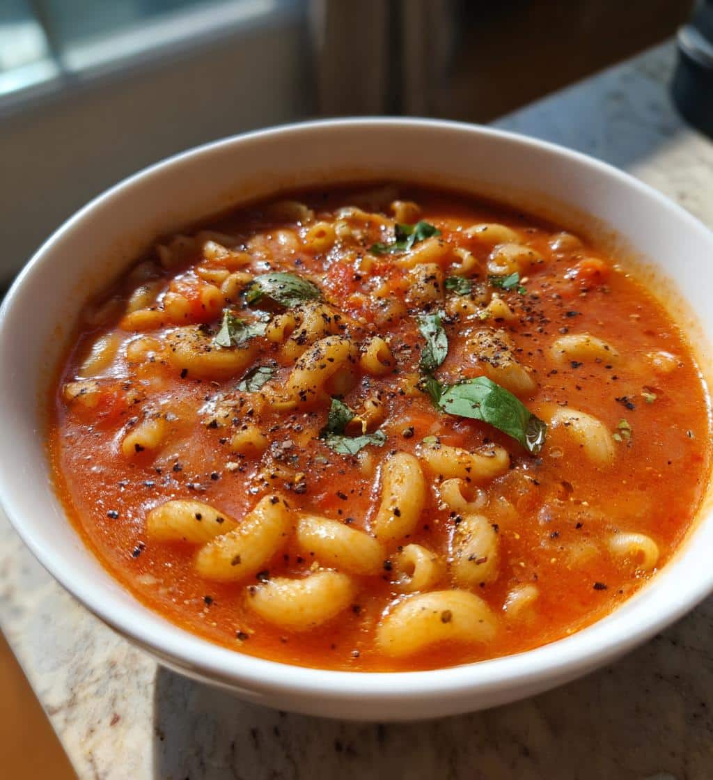 Vegan Tomato Pasta Soup: 7 Steps to Cozy Comfort