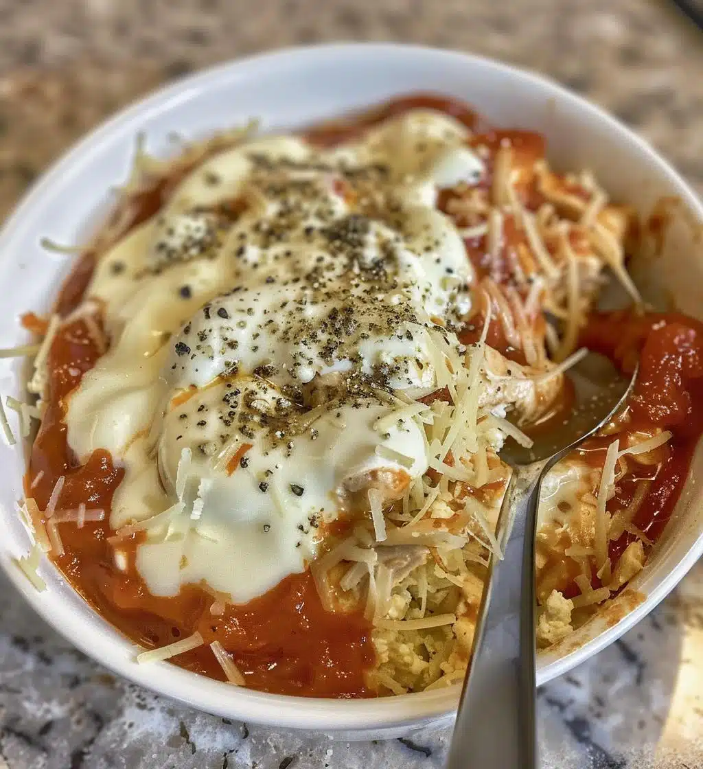 Chicken Parm Cottage Cheese Bowl: A Cozy Comfort Food