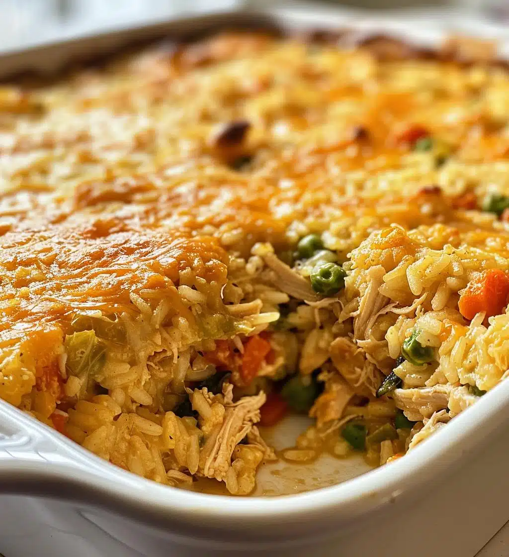 Chicken & Rice Casserole (Fast Version) for Stress-Free Nights