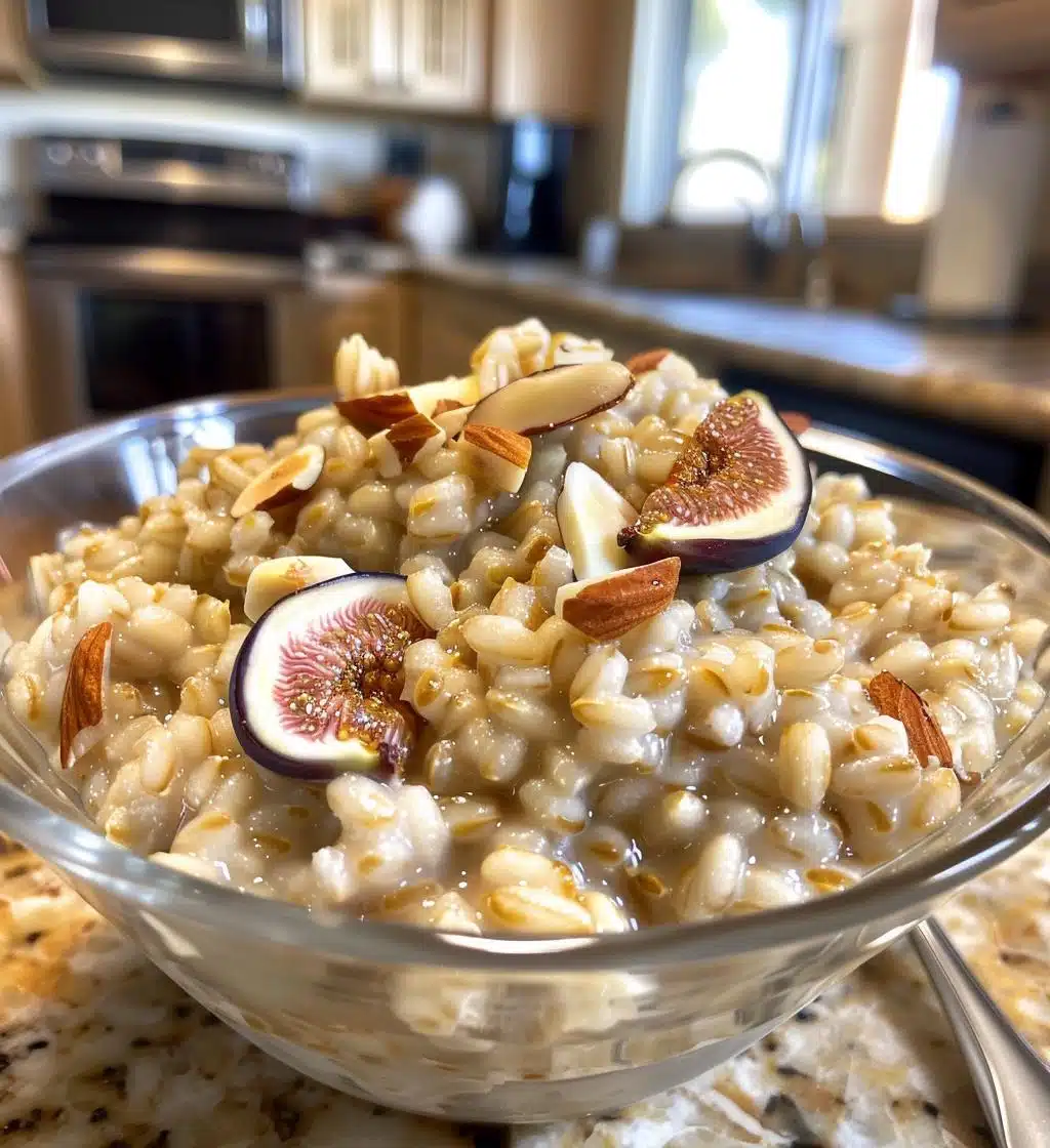 Fig + Almond Overnight Barley: 5 Ways to Love Your Mornings