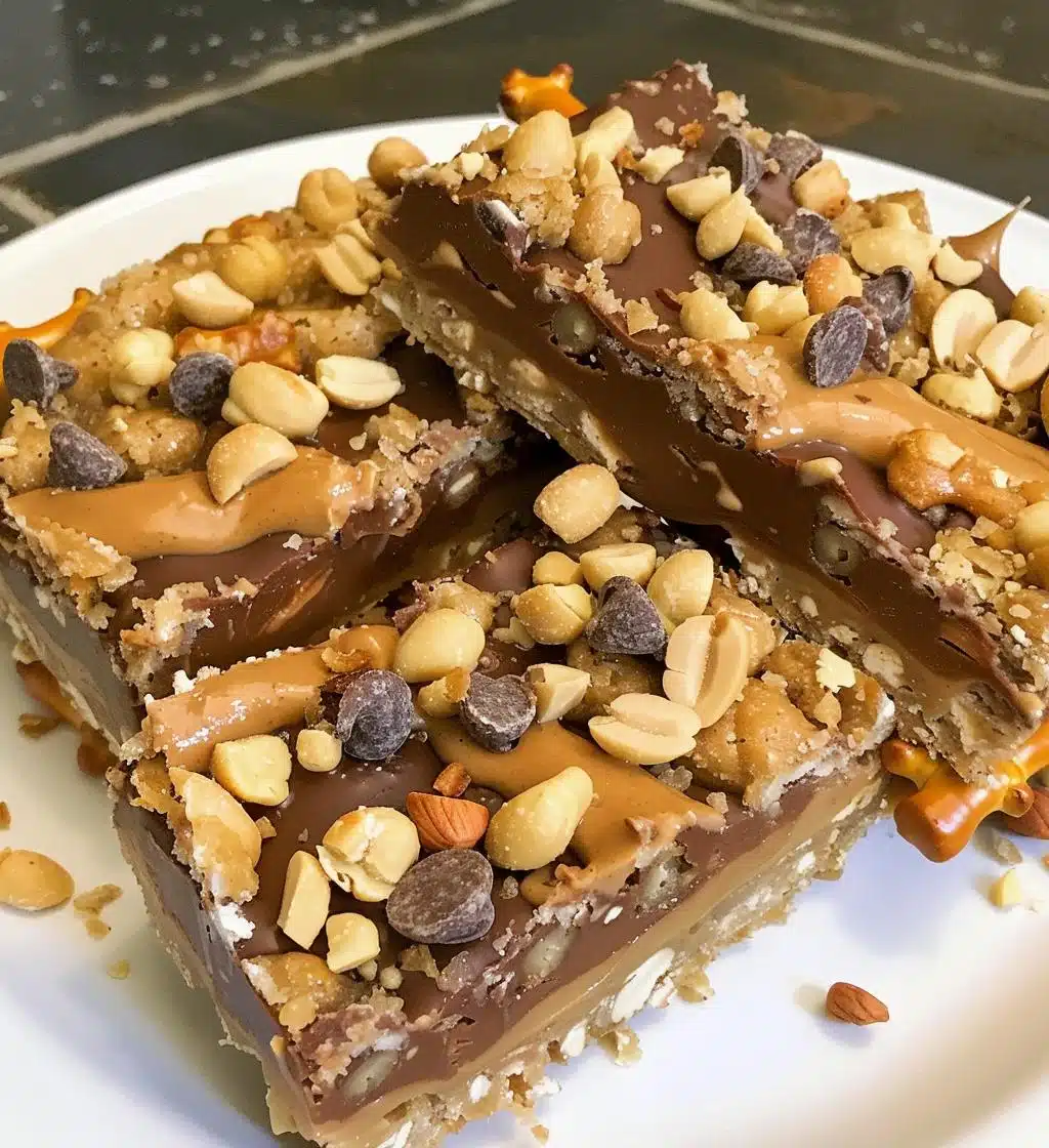 Magic Bars (Pretzel Peanut Butter) - 7 Sweet Perfections