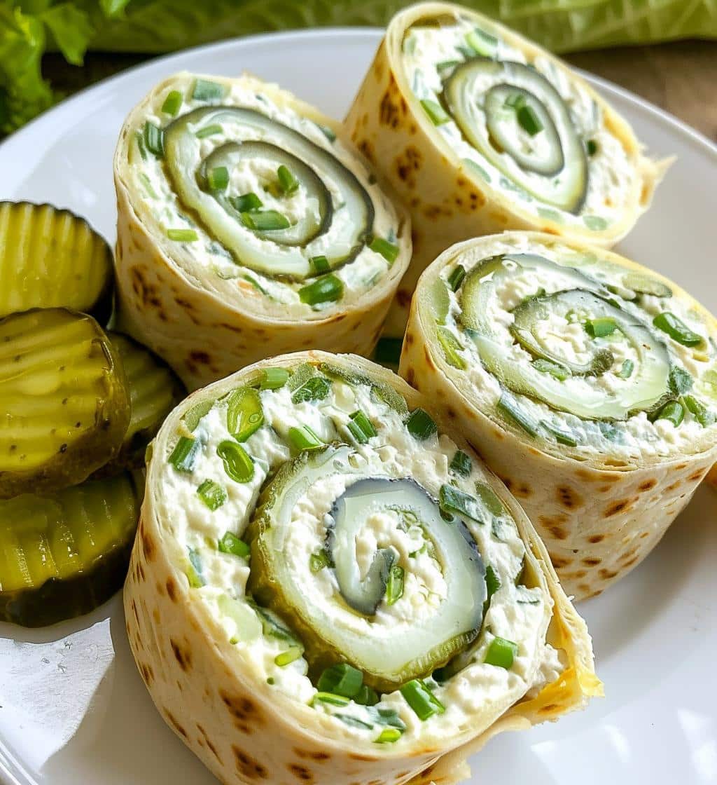 Pickle Dip Pinwheels: 4 Irresistible Creamy Bites