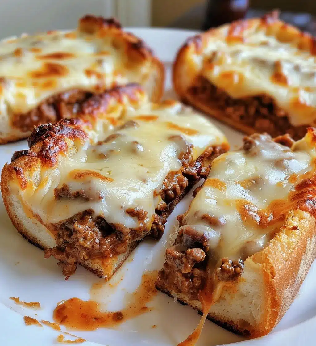 Sloppy Joe Garlic Bread Melts: 7 Irresistible Comfort Bites