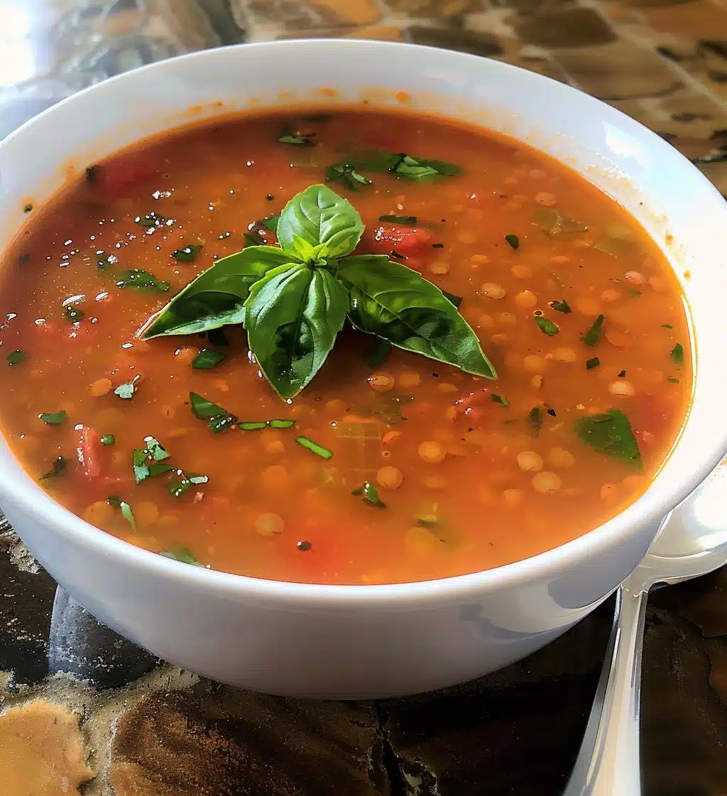 Tomato Basil Lentil Soup: 7 Cozy Reasons to Love It
