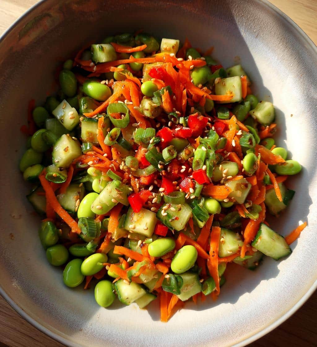 Asian Edamame Salad: 5 Ways to Delight Your Taste Buds