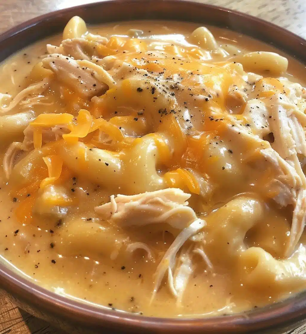 Chicken Macaroni Cheese Soup: 5 Steps to Pure Bliss