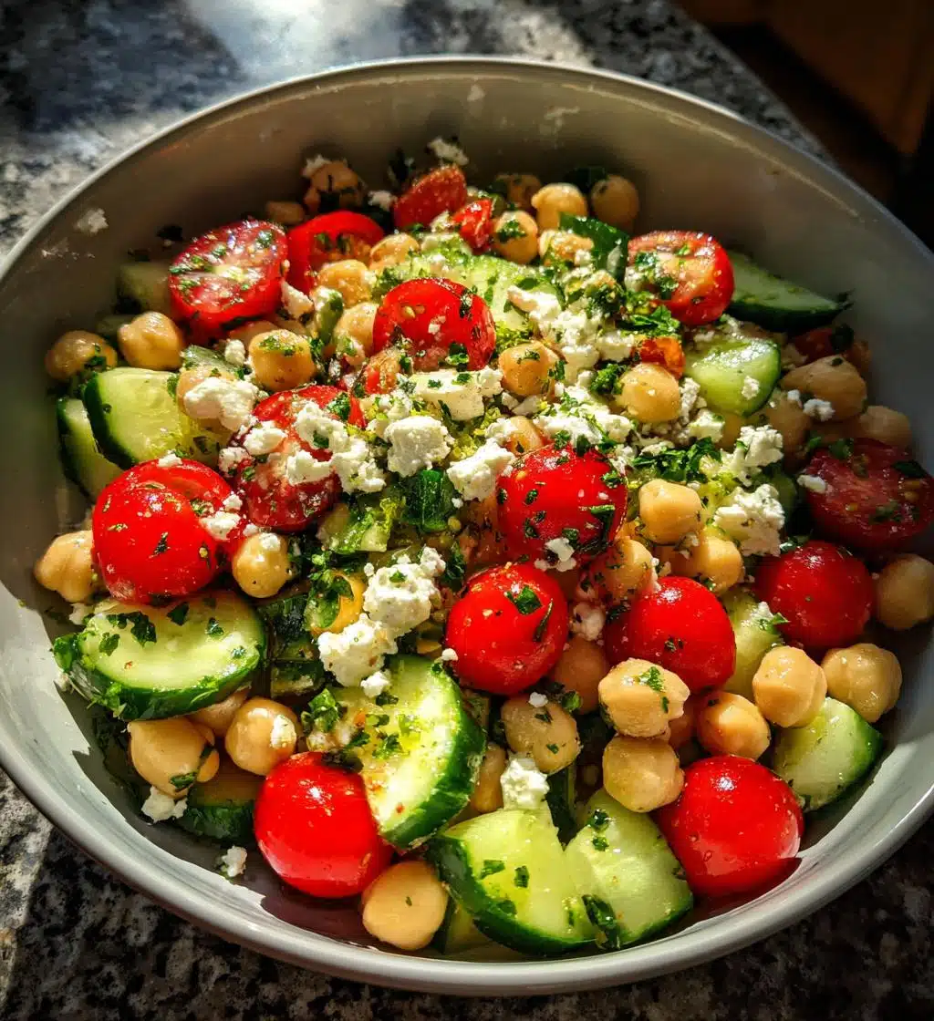 Feta Chickpea Salad: 7 Refreshing Secrets to Enjoy It