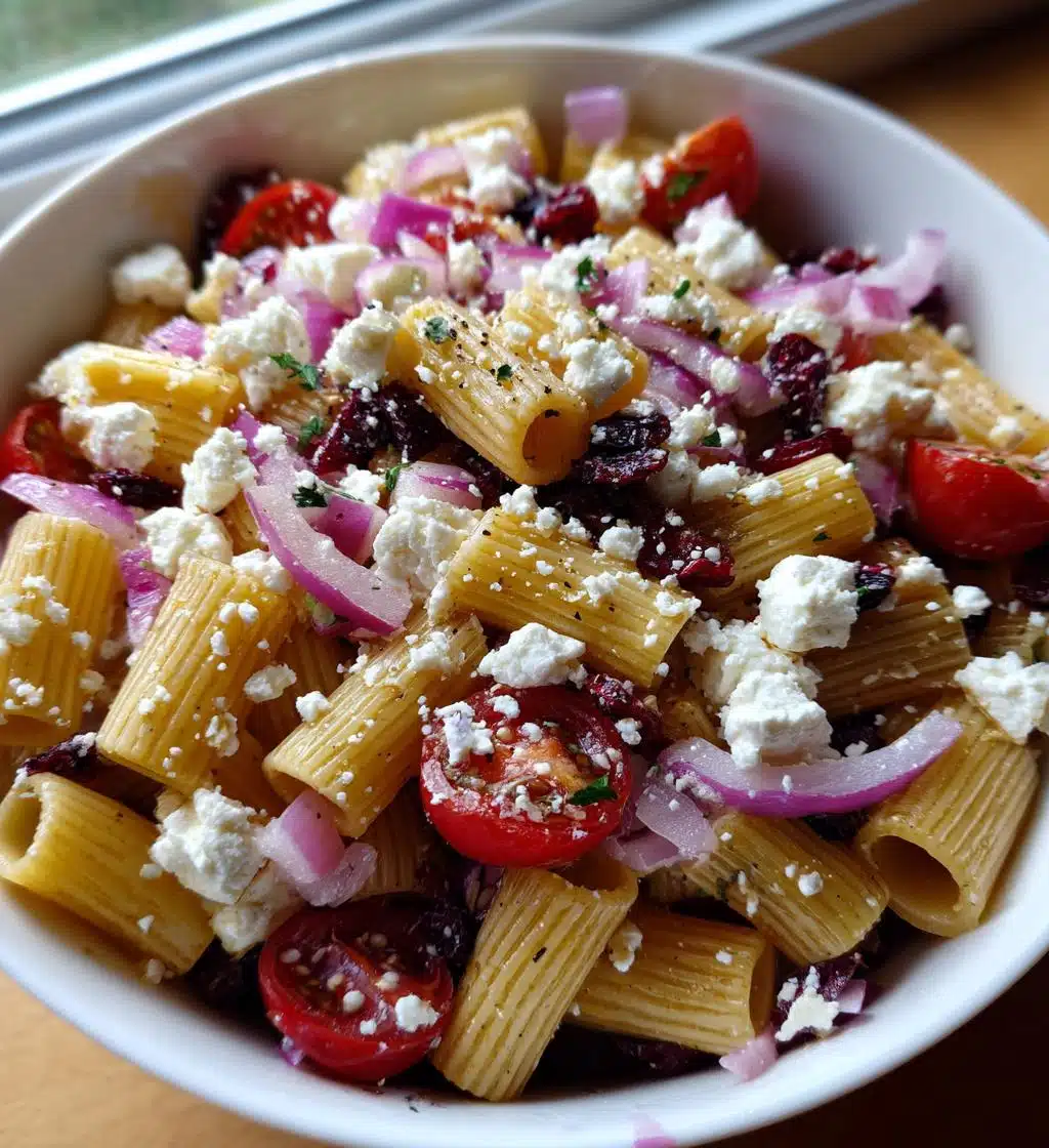 Feta Cranberry Rigatoni Salad: 5 Irresistible Flavor Mixes