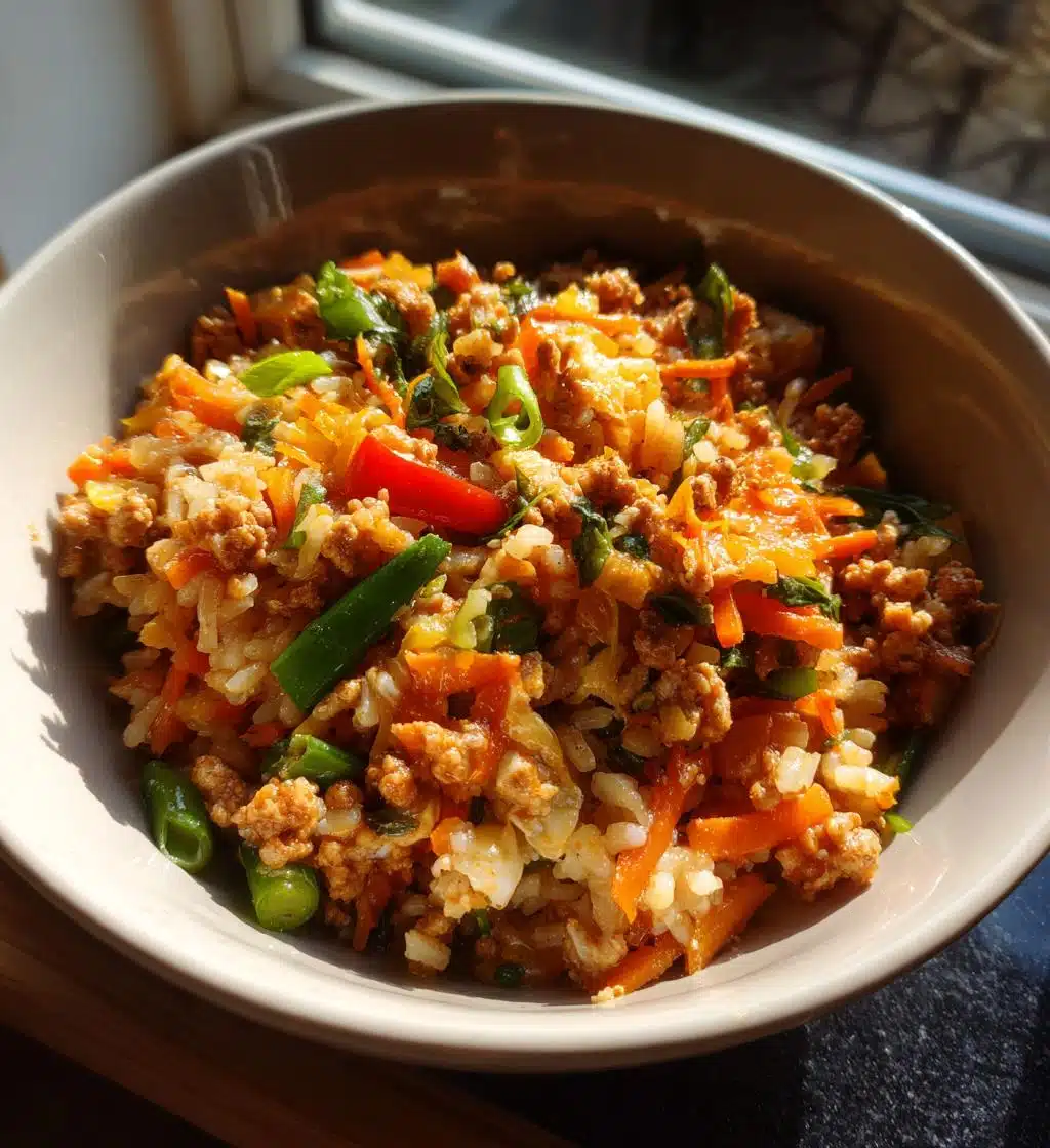 Ground Turkey Teriyaki Rice Bowl: 5-Minute Delightful Dinner