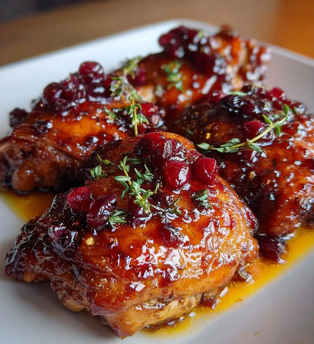 Orange Cranberry Chicken Thighs: 7 Mouthwatering Secrets