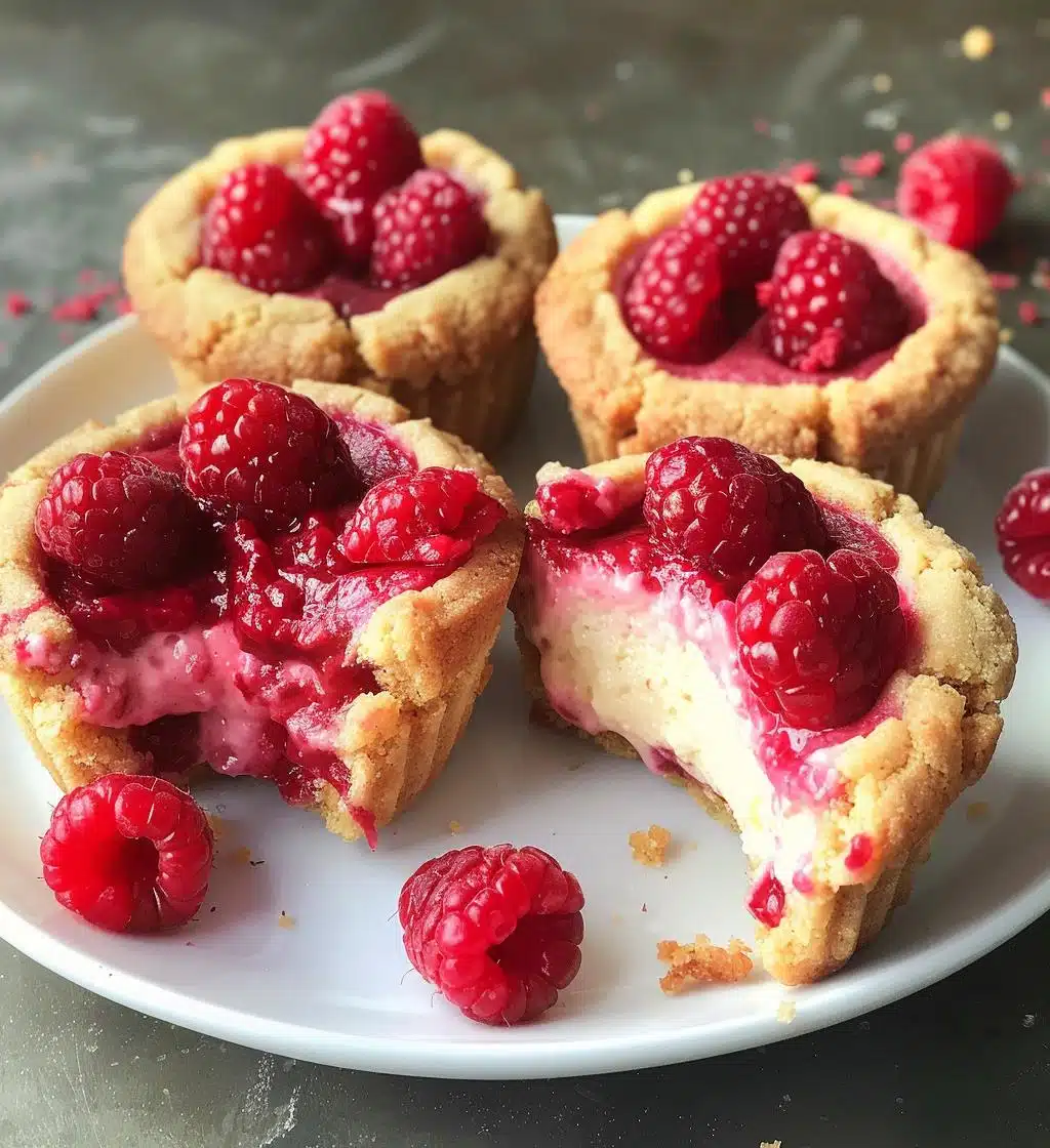 Raspberry Cheesecake Cookie Cups: 5 Irresistible Bites
