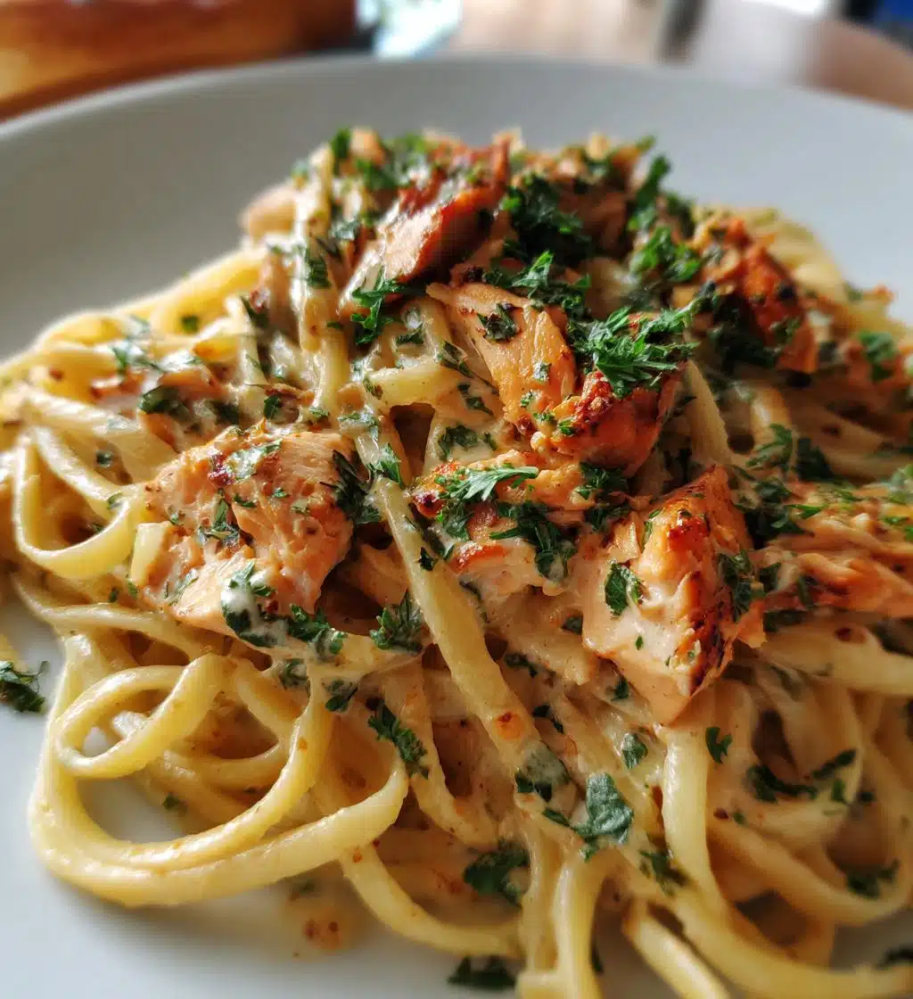 Salmon Pasta: Comforting Dish Ready in Just 25 Minutes