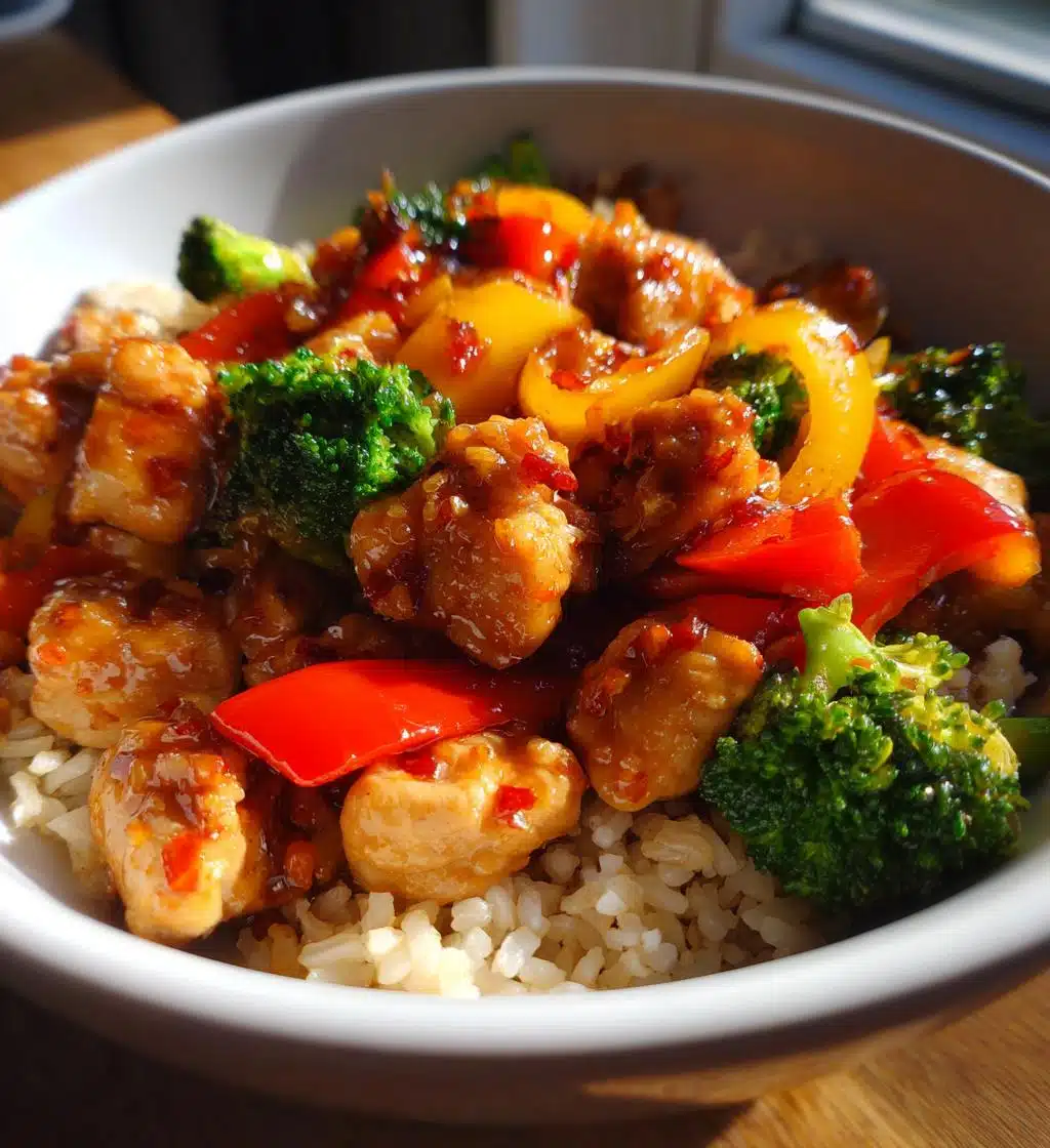 Sweet Chili Chicken Bowl: 5-Minute Flavor Explosion