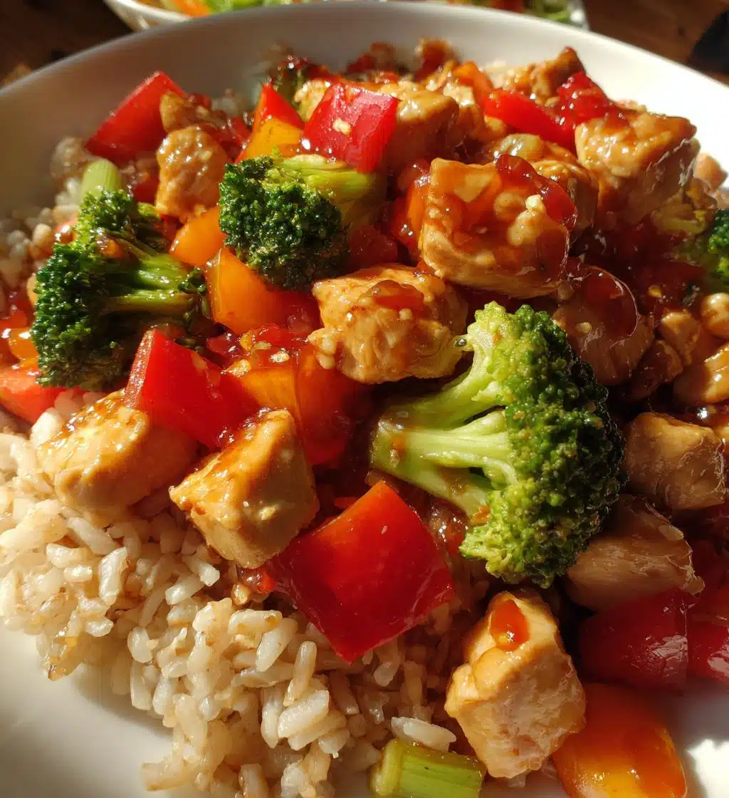 Sweet Chili Chicken Bowl: 5-Minute Flavor Explosion